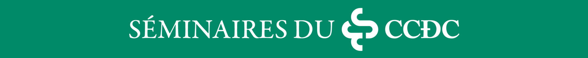 » CCDC Seminars 2026 French